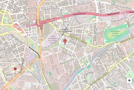 Plan de La Capelette – Carte de Marseille