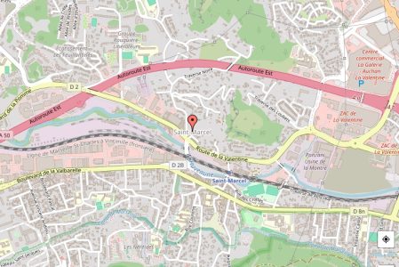 Plan de Saint-Marcel – Carte de Marseille